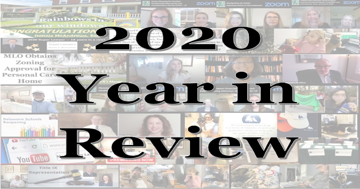 2020 Year in Review - McAndrews Law Firm