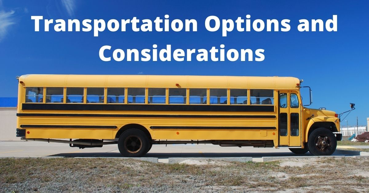 Transportation Options and Considerations - McAndrews Law Firm