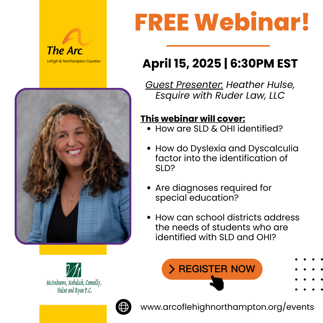 WEBINAR: Exploring SLD & OHI in the IEP – For Students with ...